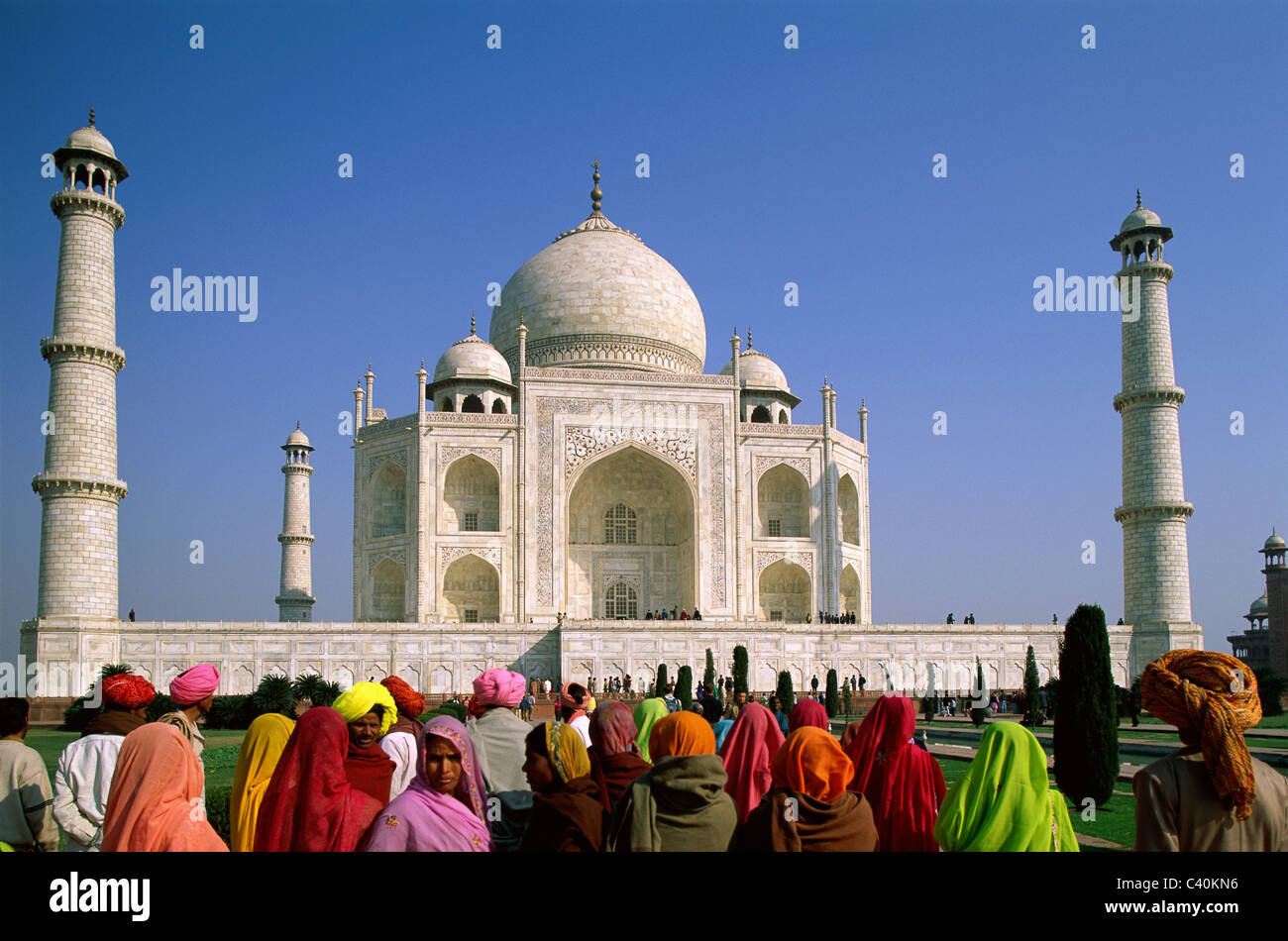 Agra, Arabesque, Arjumand, Banu, Crowd, Crown, Domes, Holiday, India ...