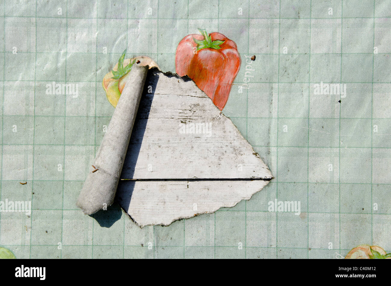 vintage grunge and tattered waxcloth background Stock Photo - Alamy