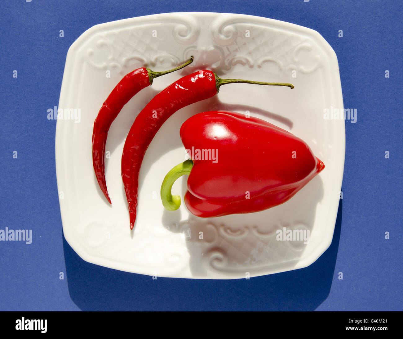 Red and blue food hi-res stock photography and images - Alamy