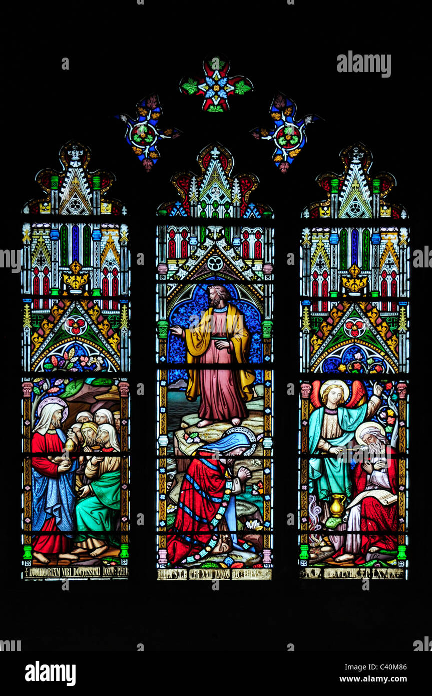 Cathedral church of the holy and undivided trinity of ely hi-res stock ...