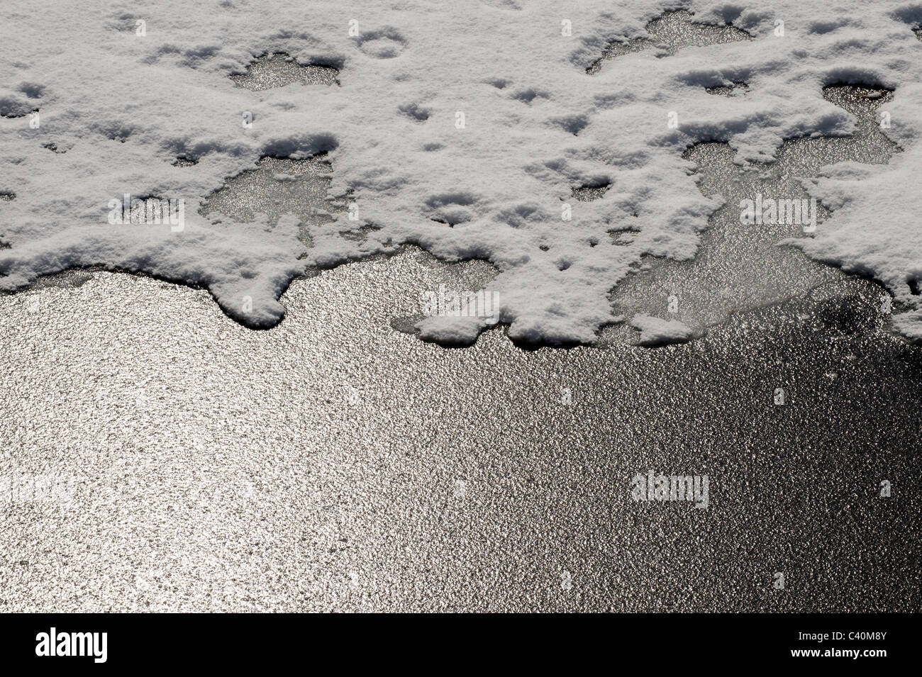 Frozen lake texture hi-res stock photography and images - Alamy