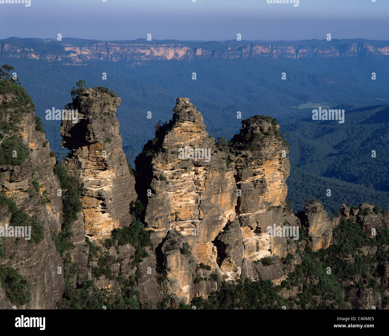 Australia, Barren, Blue mountains, Holiday, Horizon, Landmark ...
