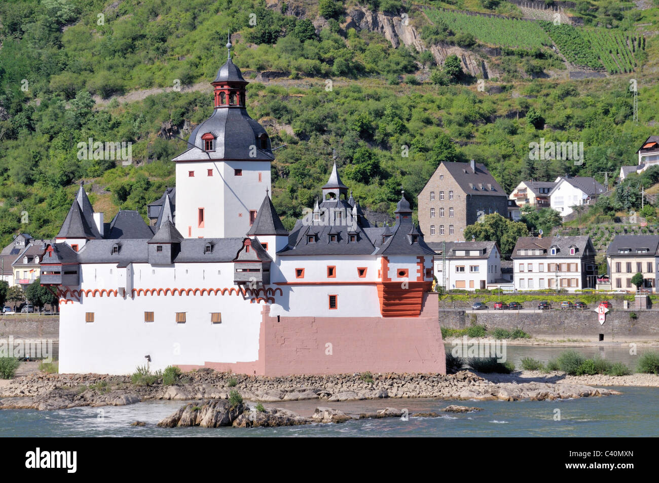Architecture, bastion, connection arrangement, castle, Germany, Europe ...