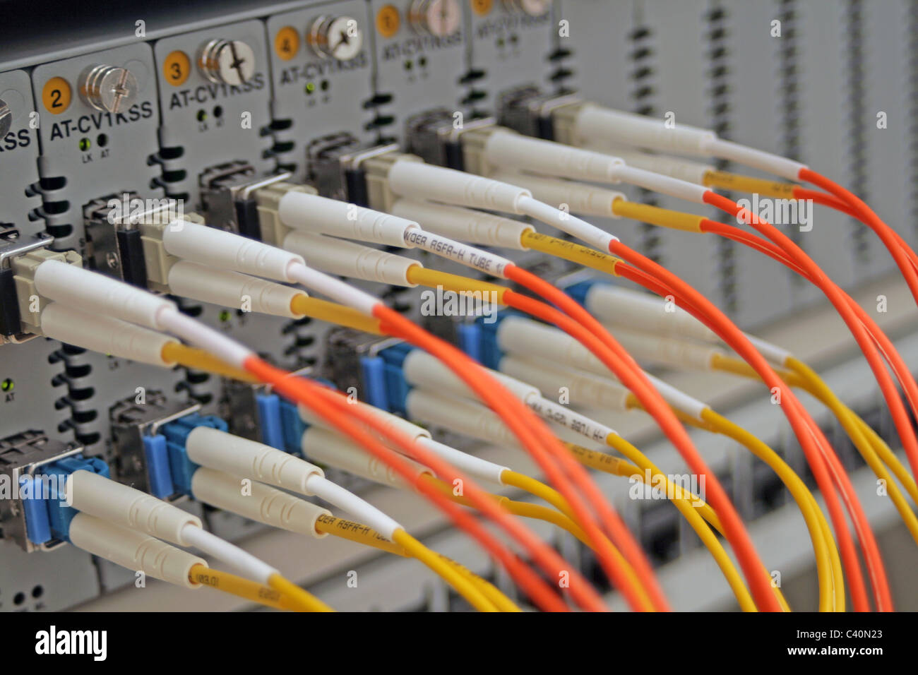 Fibre Optic Cable Broadband High Resolution Stock Photography and ...