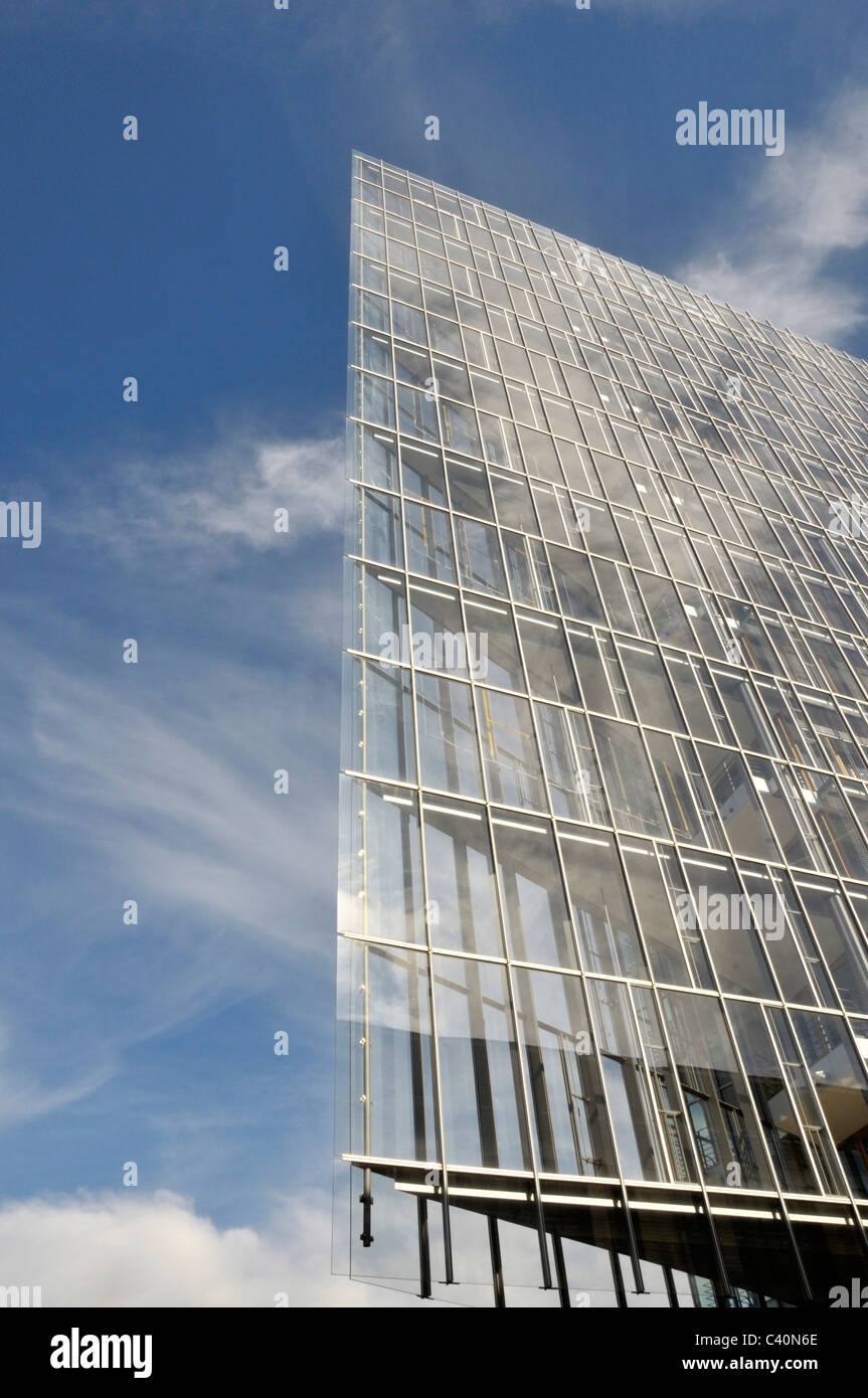 Architecture, bank, bank building, office building, block, Germany ...