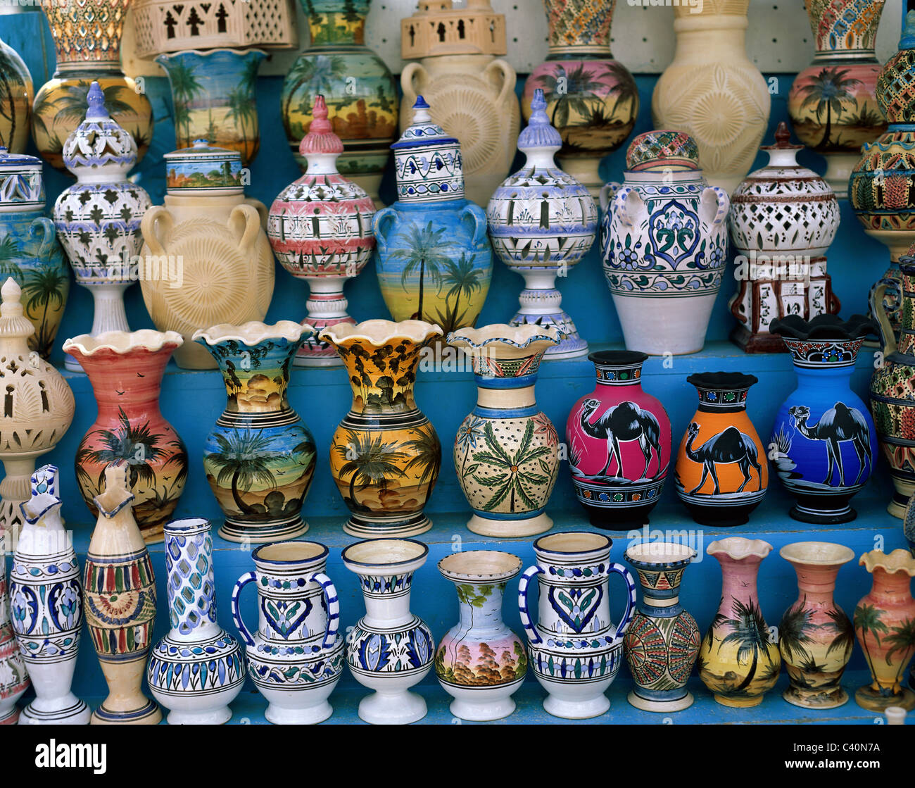 Nabeul pottery hi-res stock photography and images - Alamy