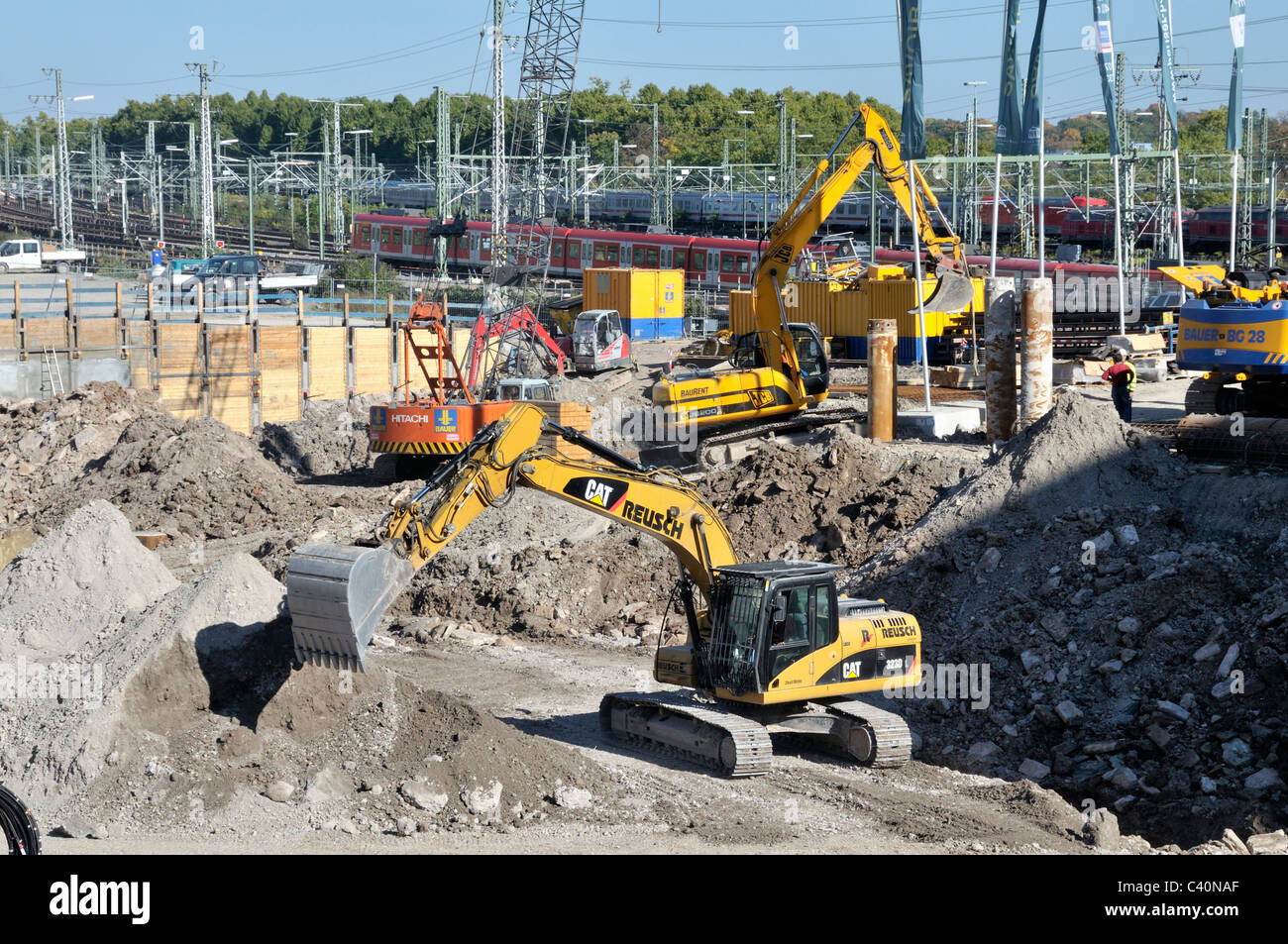 Area, construction branch, building industry, building sector, building ...