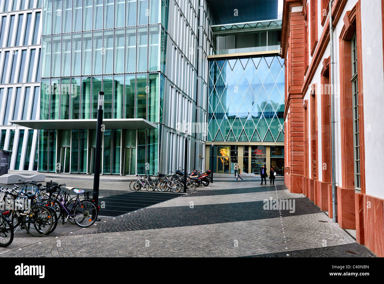 NEXTOWER PalaisQuartier in Zeil Frankfurt, Germany Stock Photo - Alamy