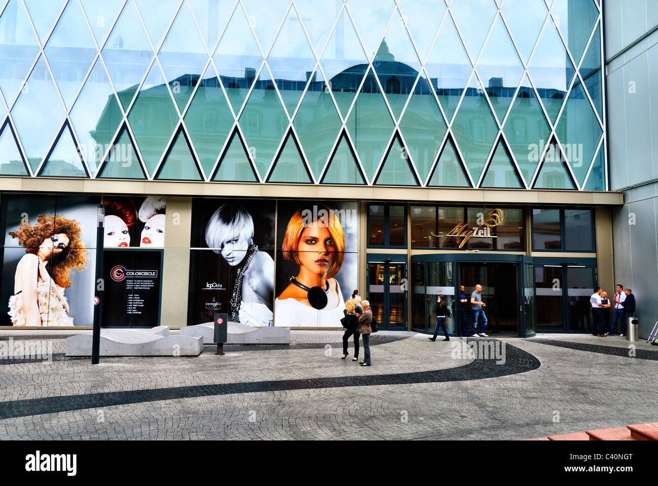 MyZeil shopping mall in Zeil Frankfurt town center, Germany Stock Photo ...
