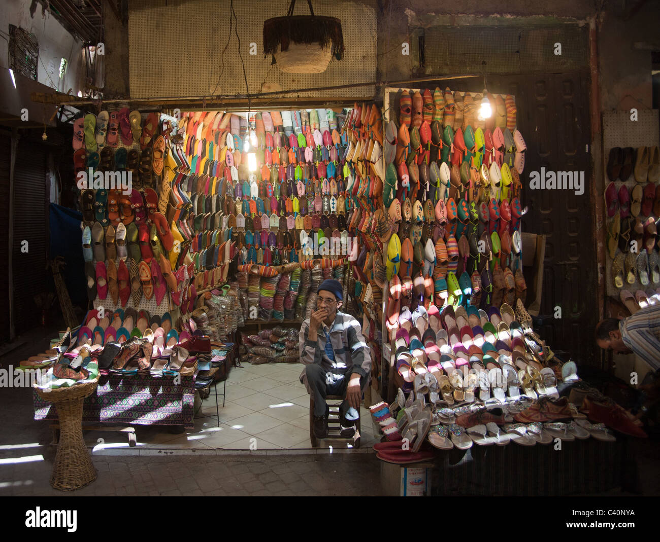 Shoe stall hi-res stock photography and images - Alamy