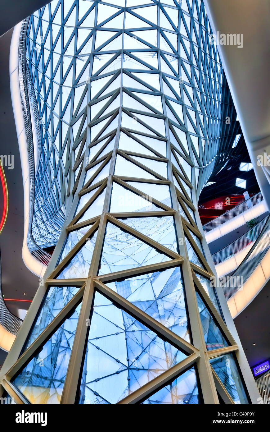 MyZeil shopping mall in Zeil Frankfurt town centre, Germany Stock Photo ...
