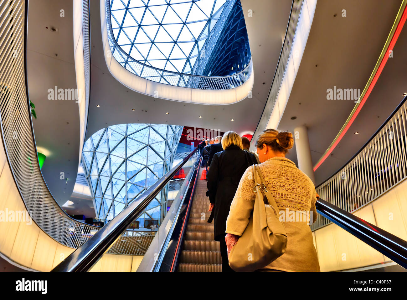 MyZeil shopping mall in Zeil Frankfurt town centre, Germany Stock Photo ...