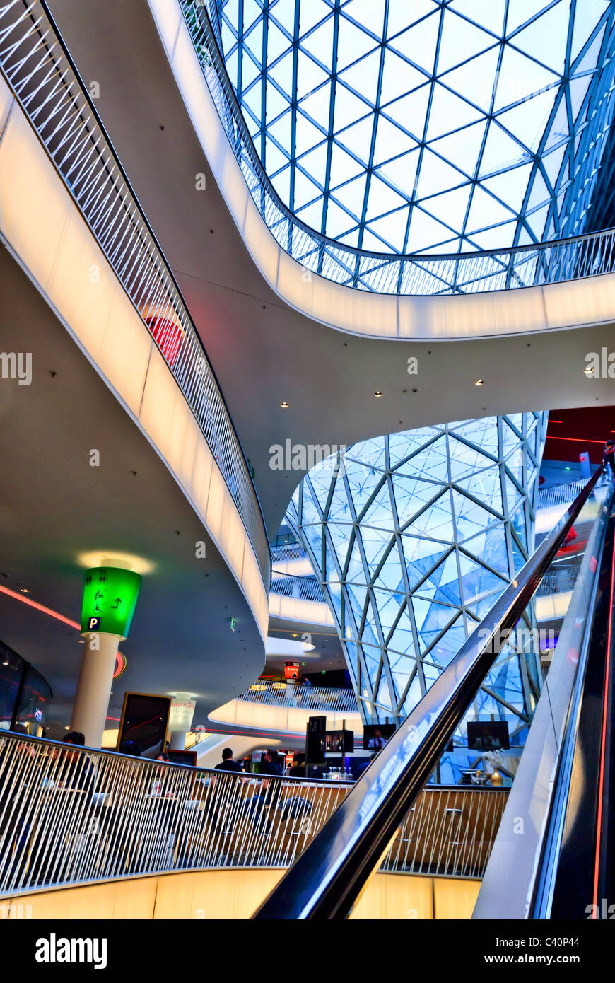 MyZeil shopping mall in Zeil Frankfurt town centre, Germany Stock Photo ...