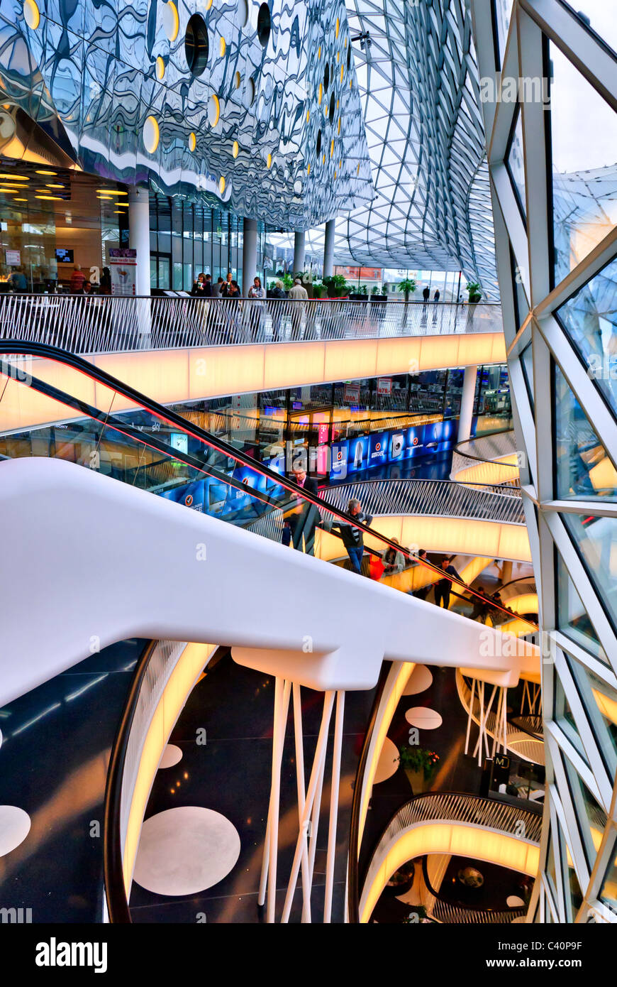 MyZeil shopping mall in Zeil Frankfurt town centre, Germany Stock Photo ...