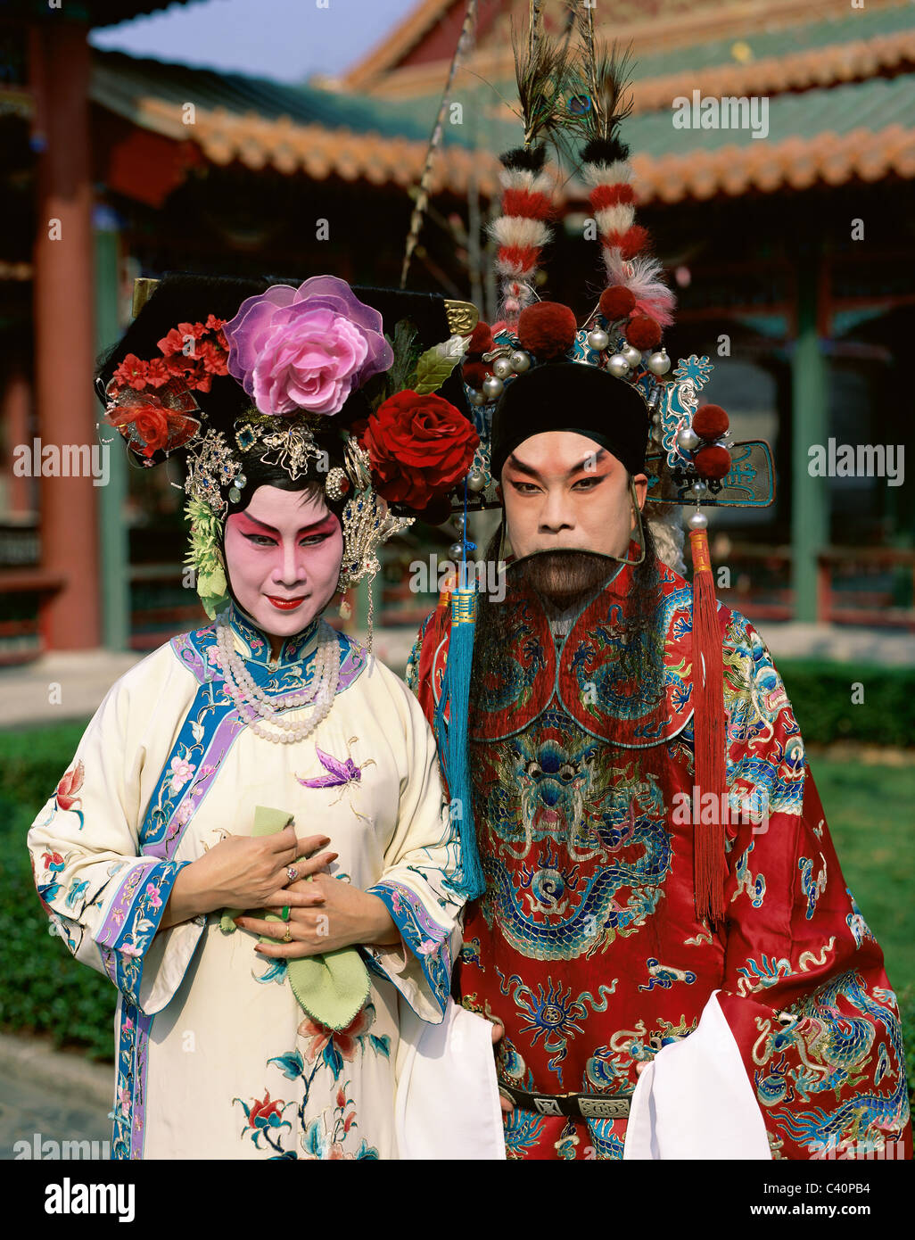 Actors, Asia, Asian, China, Chinese, Chinese opera, Costumes, Couple ...