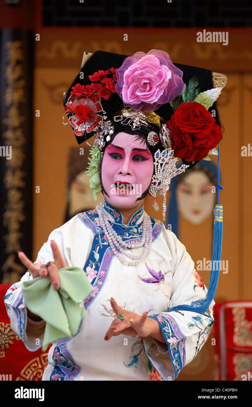 Asia, Asian, China, Chinese, Chinese opera, Costume, Headdress, Holiday ...