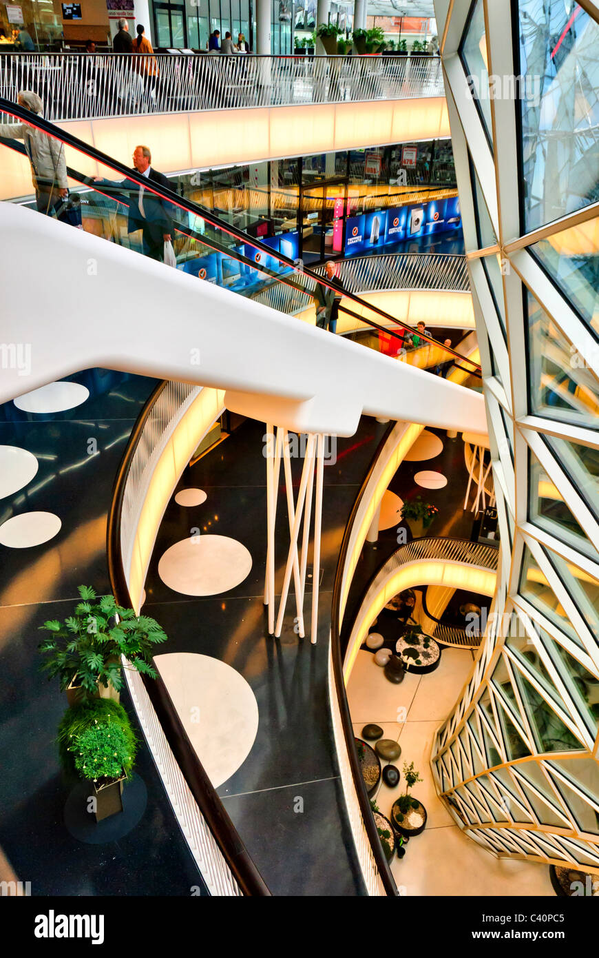 MyZeil shopping mall in Zeil Frankfurt town centre, Germany Stock Photo ...
