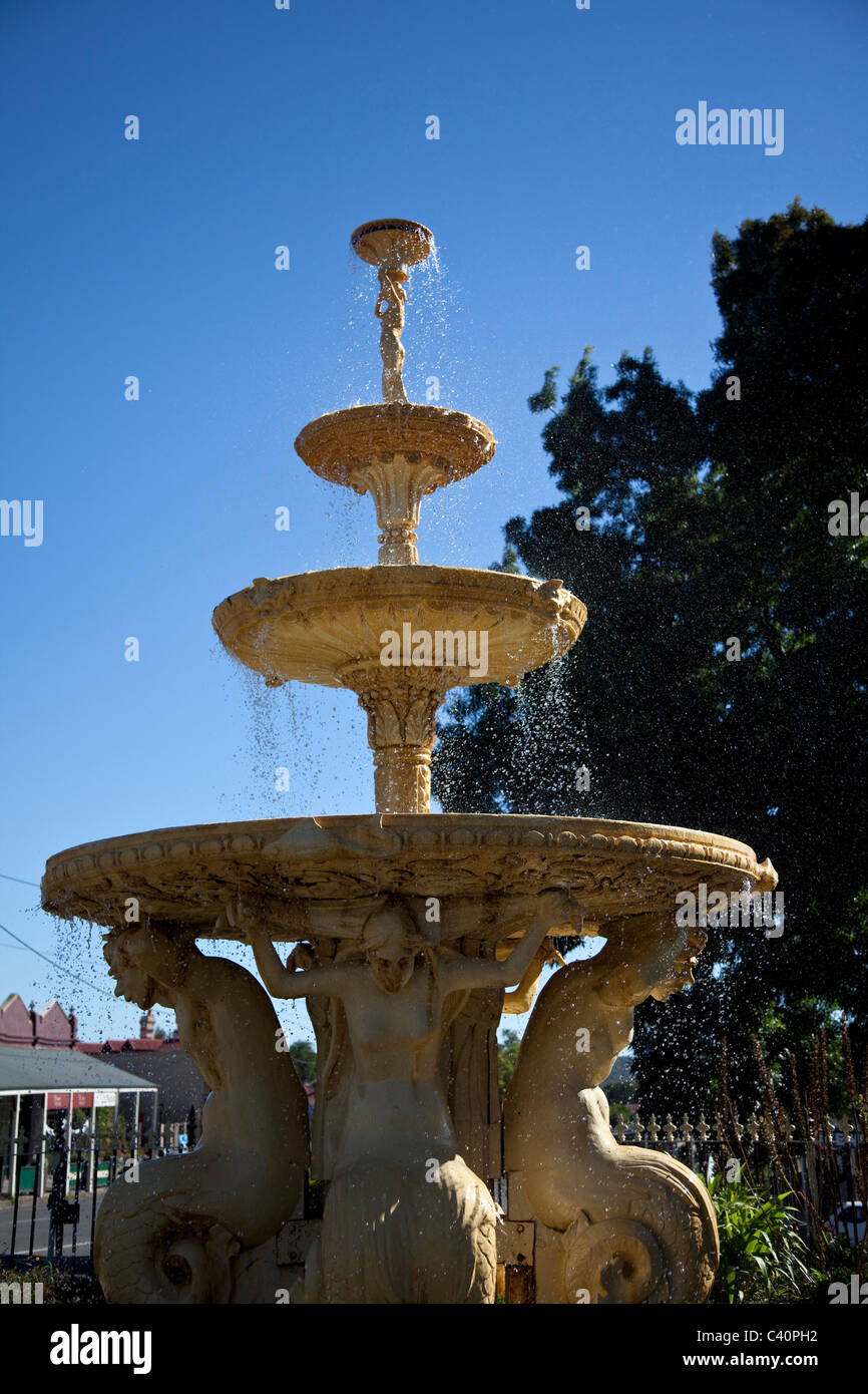 Water Fountain at Daylesford, Victoria, Australia Stock Photo - Alamy