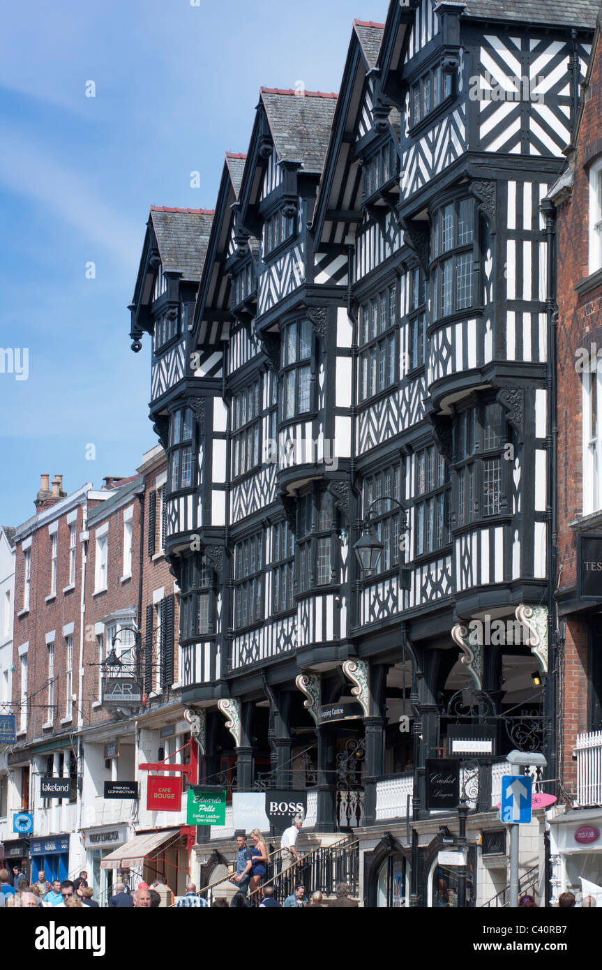Victorian Mock Tudor Architecture Of The Grosvenor Shopping Centre ...