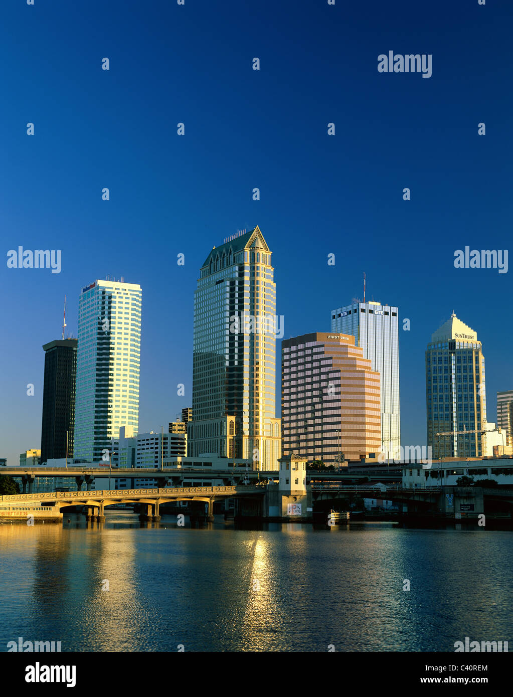 America, City, Florida, Holiday, Landmark, Skyline, Skyscrapers, Tampa ...