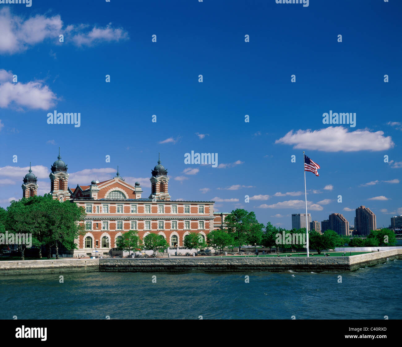 America, City, Ellis, Flag, Freedom, Holiday, Immigration, Island ...