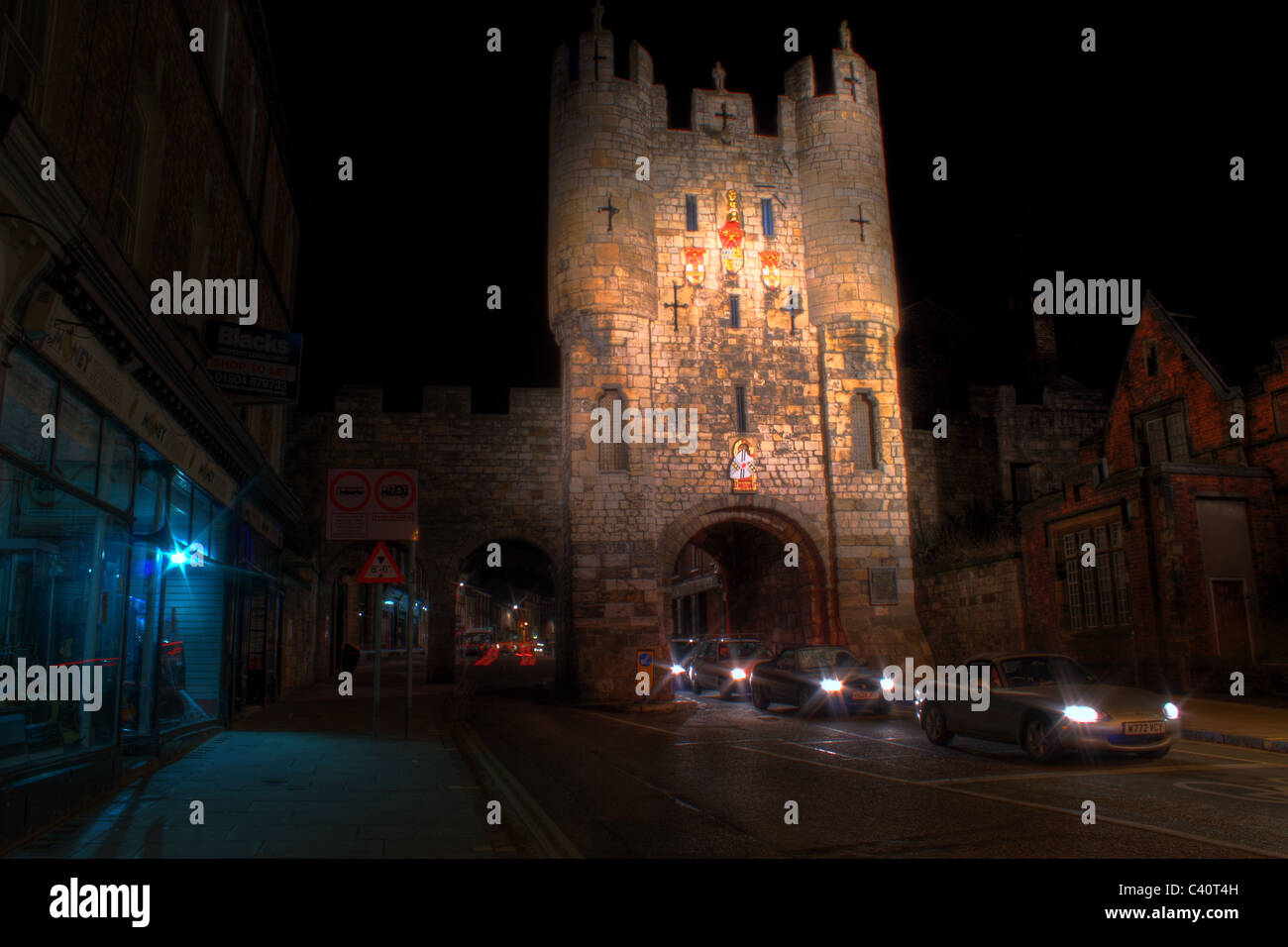 micklegate bar York Stock Photo - Alamy
