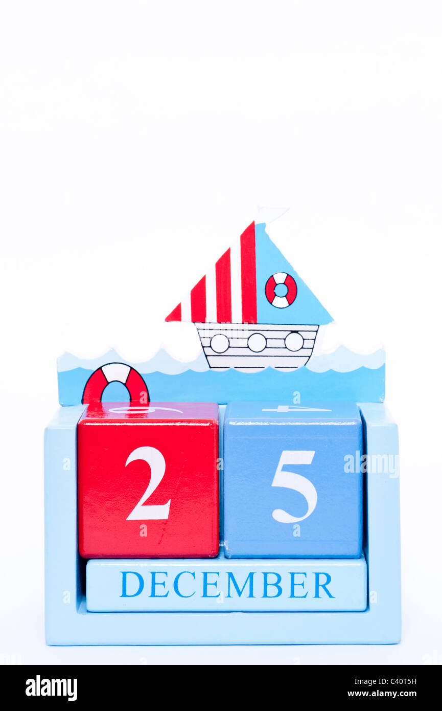 25th december calendar hi-res stock photography and images - Alamy