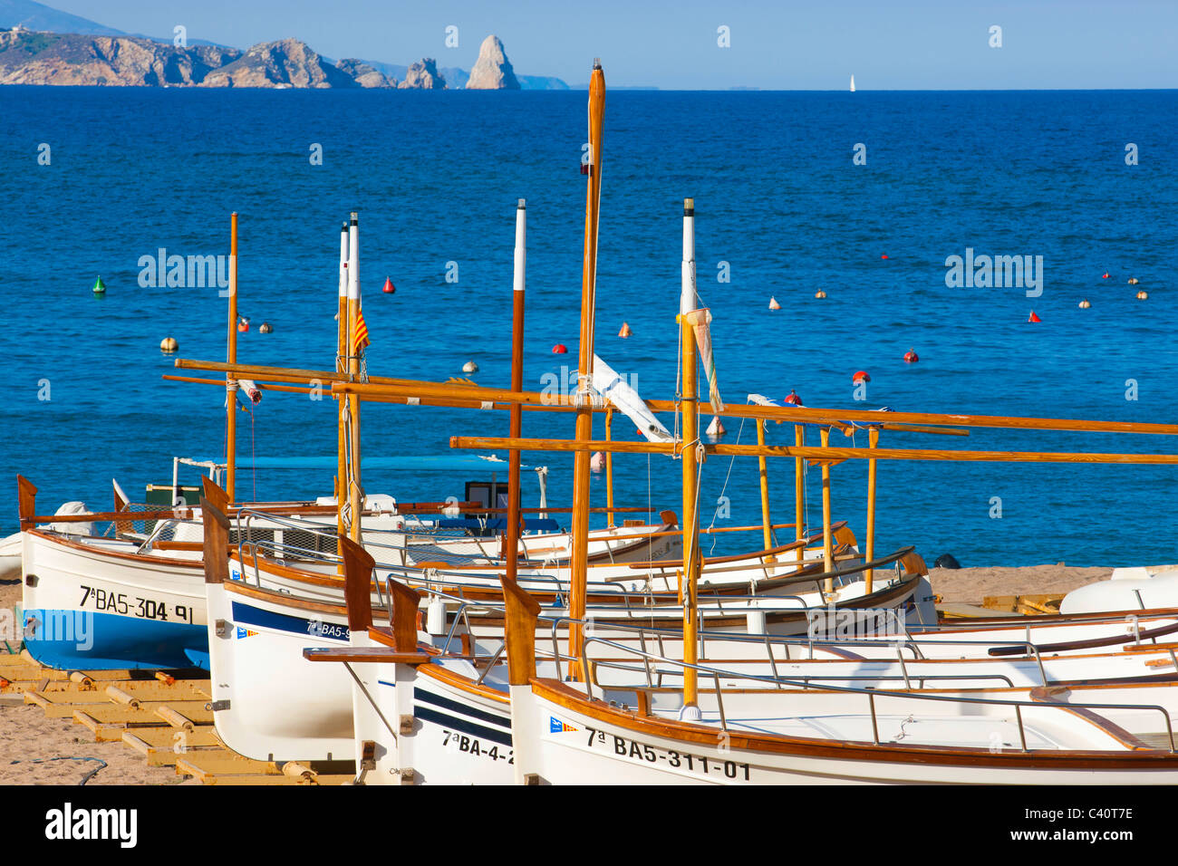 Cala Saturday Riera, Spain, Europe, Catalonia, Costa Brava, sea ...