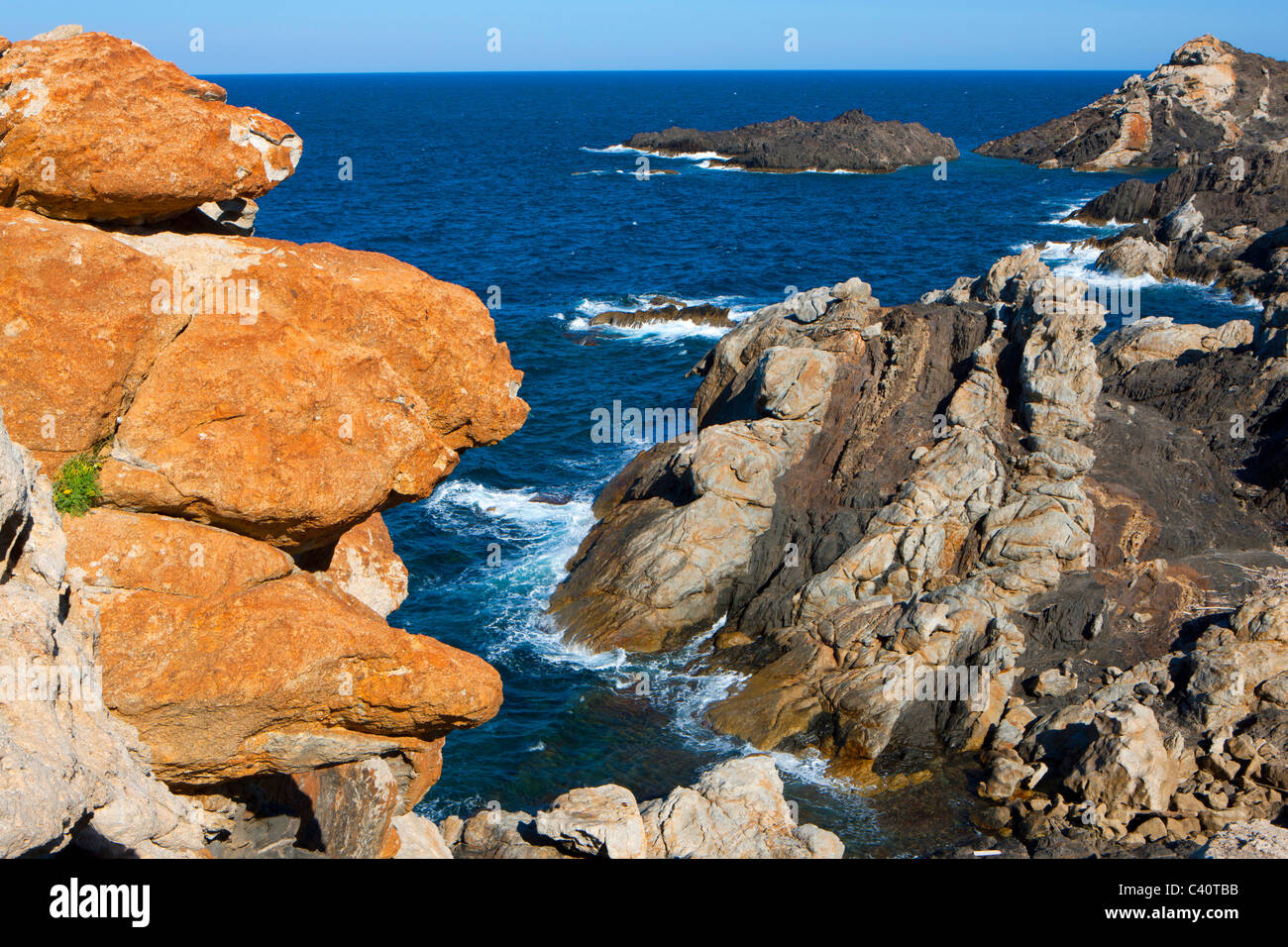 Cap de Creus, Spain, Europe, Catalonia, Costa Brava, sea, Mediterranean ...