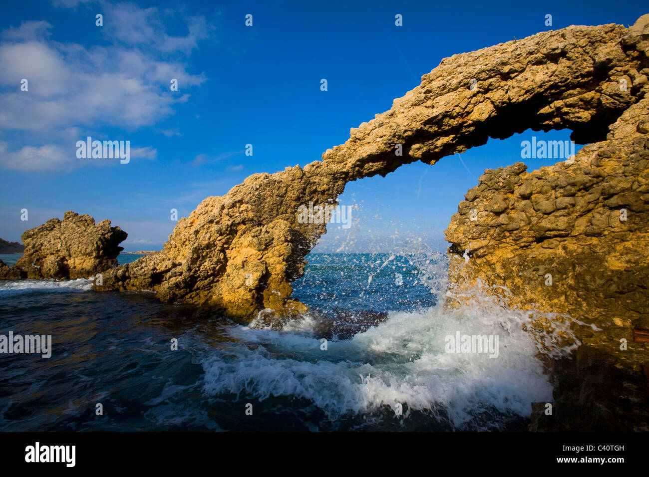 L'Escala, Spain, Europe, Catalonia, Costa Brava, sea, Mediterranean Sea ...