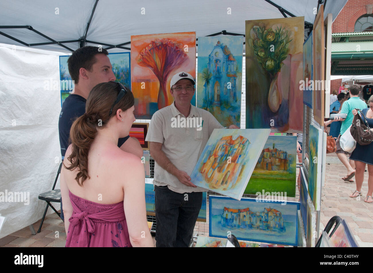 Market art hi-res stock photography and images - Alamy