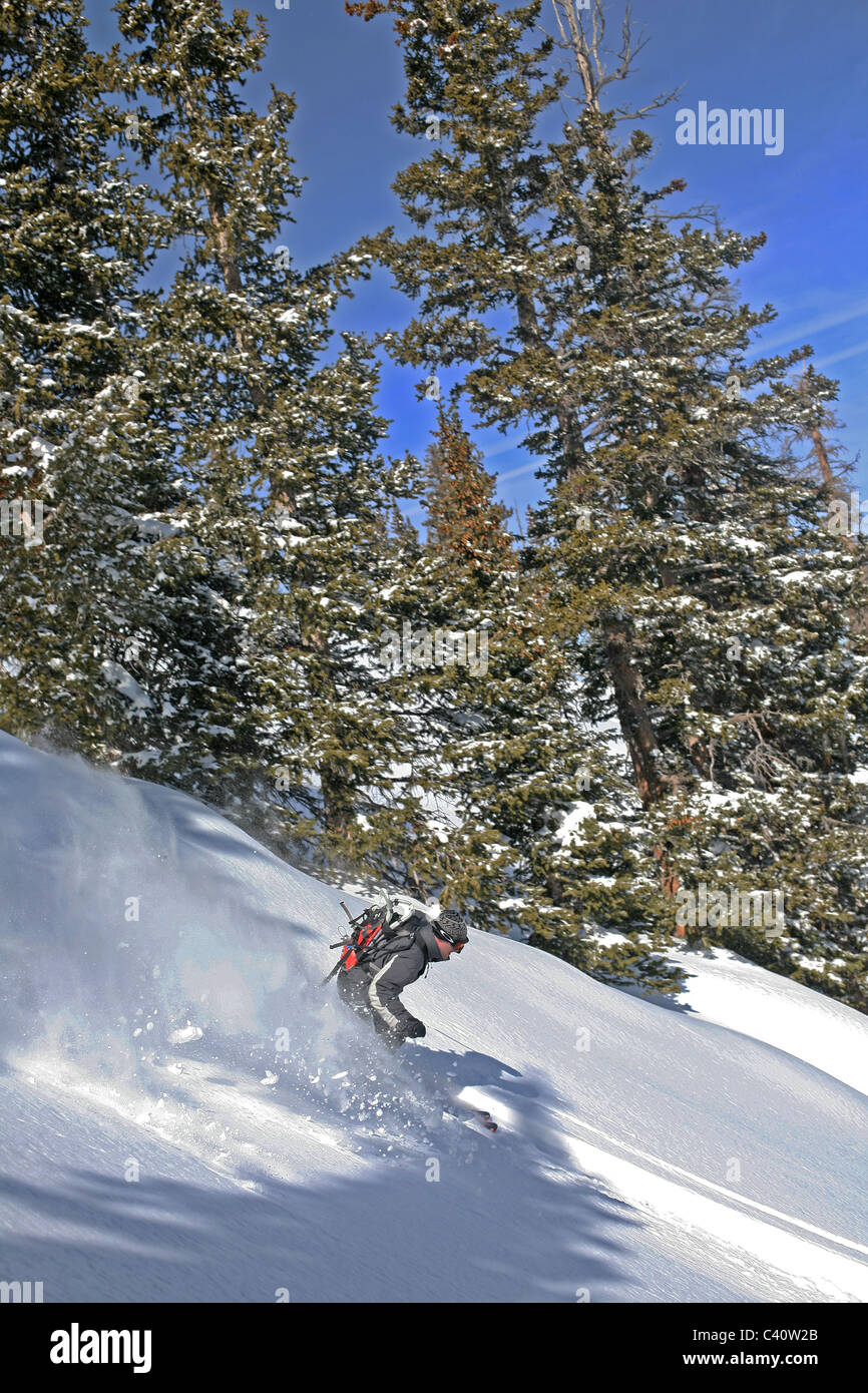 Powder mountain resort hi-res stock photography and images - Alamy