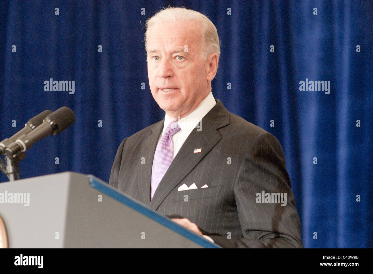 Vice President Joe Biden speaks at the Hamilton project 2010 Kick-Off ...