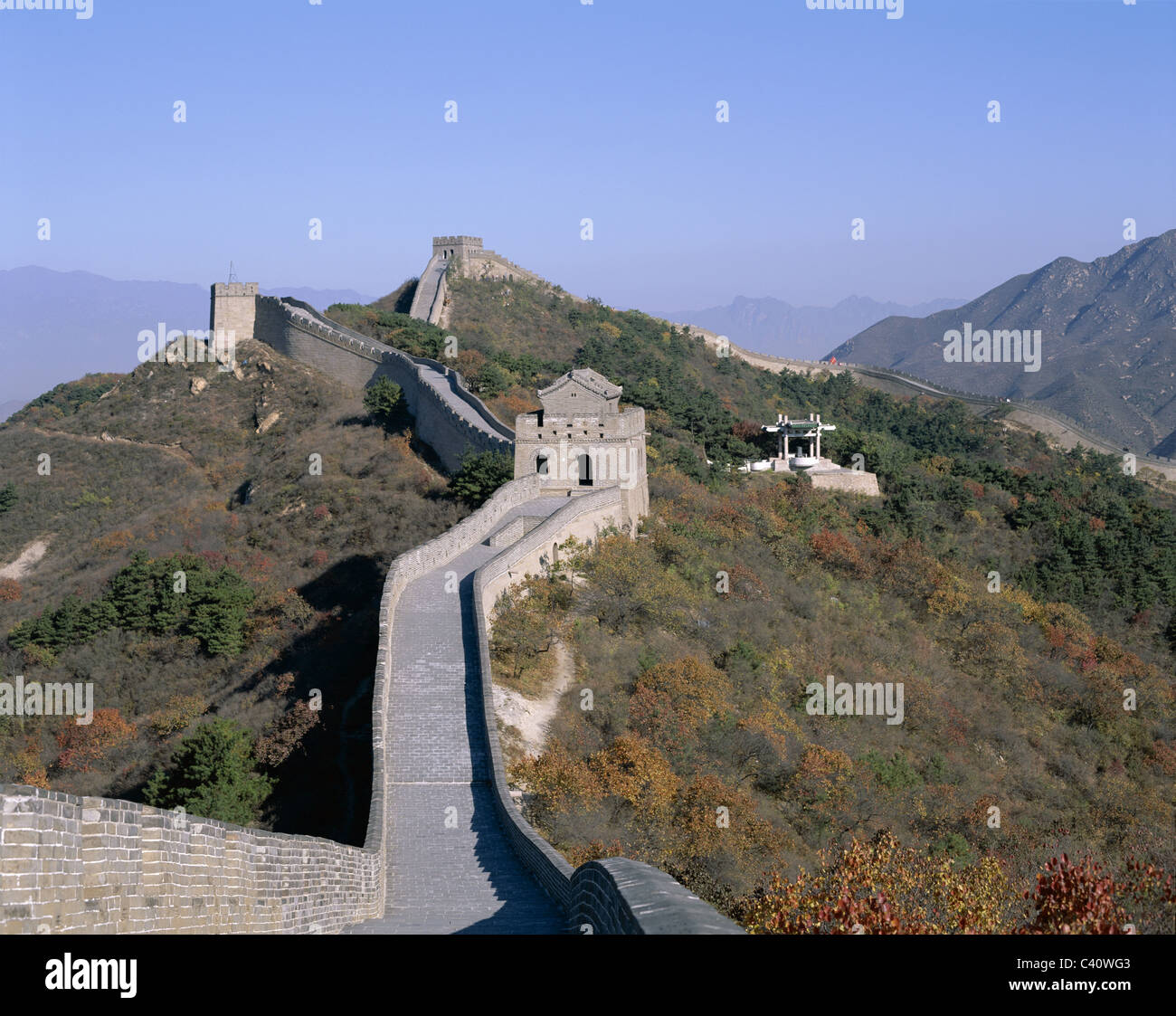 Asia, Badaling, Beijing, Peking, China, Great Wall of China, Great Wall ...