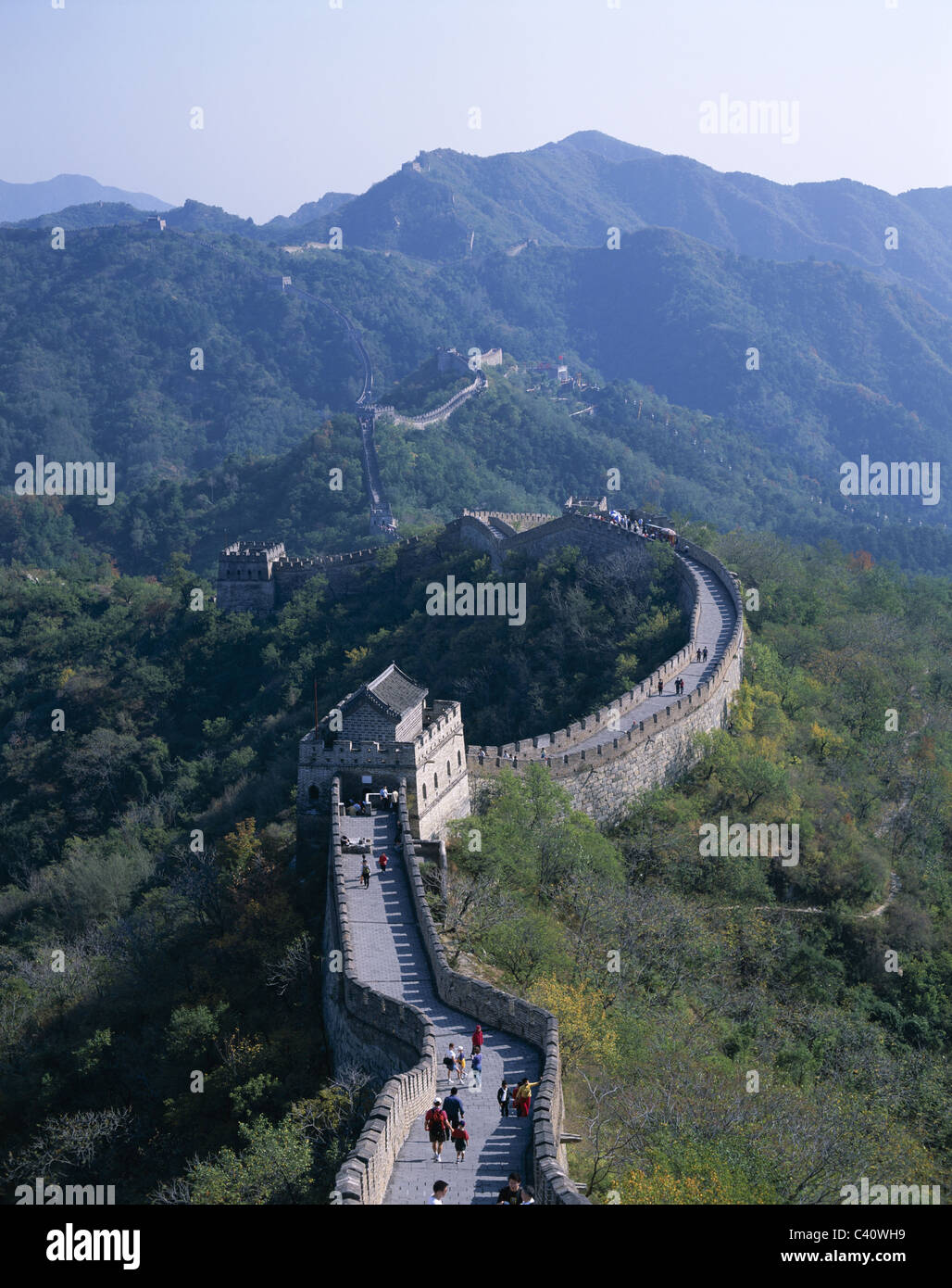 Asia, Beijing, Peking, China, Great Wall of China, Great Wall, Heritage ...