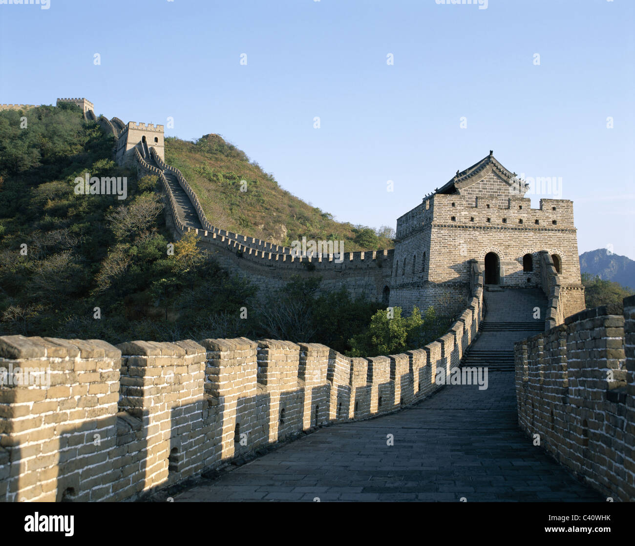 Asia, Beijing, Peking, China, Great Wall of China, Great Wall, Heritage ...