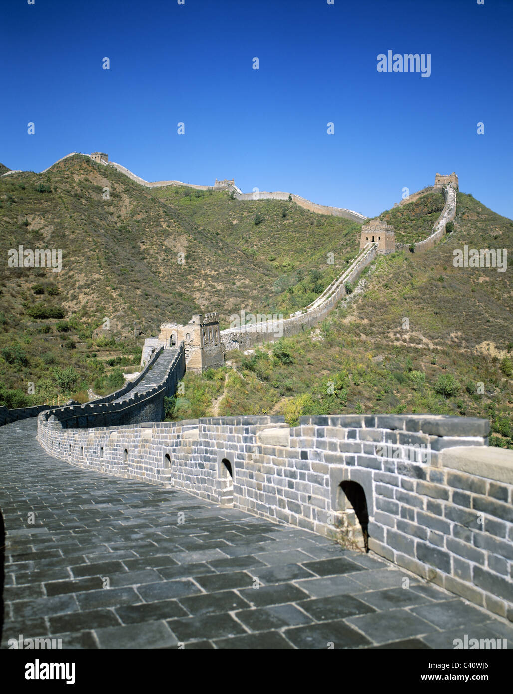 Asia, Beijing, Peking, China, Great Wall of China, Great Wall, Heritage ...