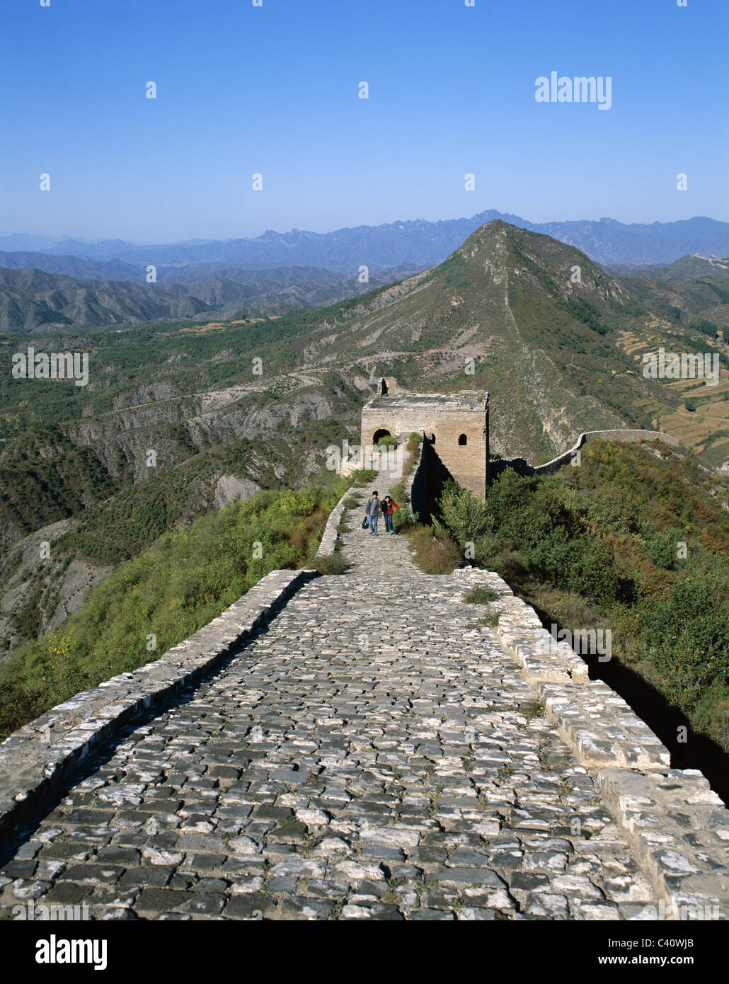 Asia, Beijing, Peking, China, Great Wall of China, Great Wall, Heritage ...