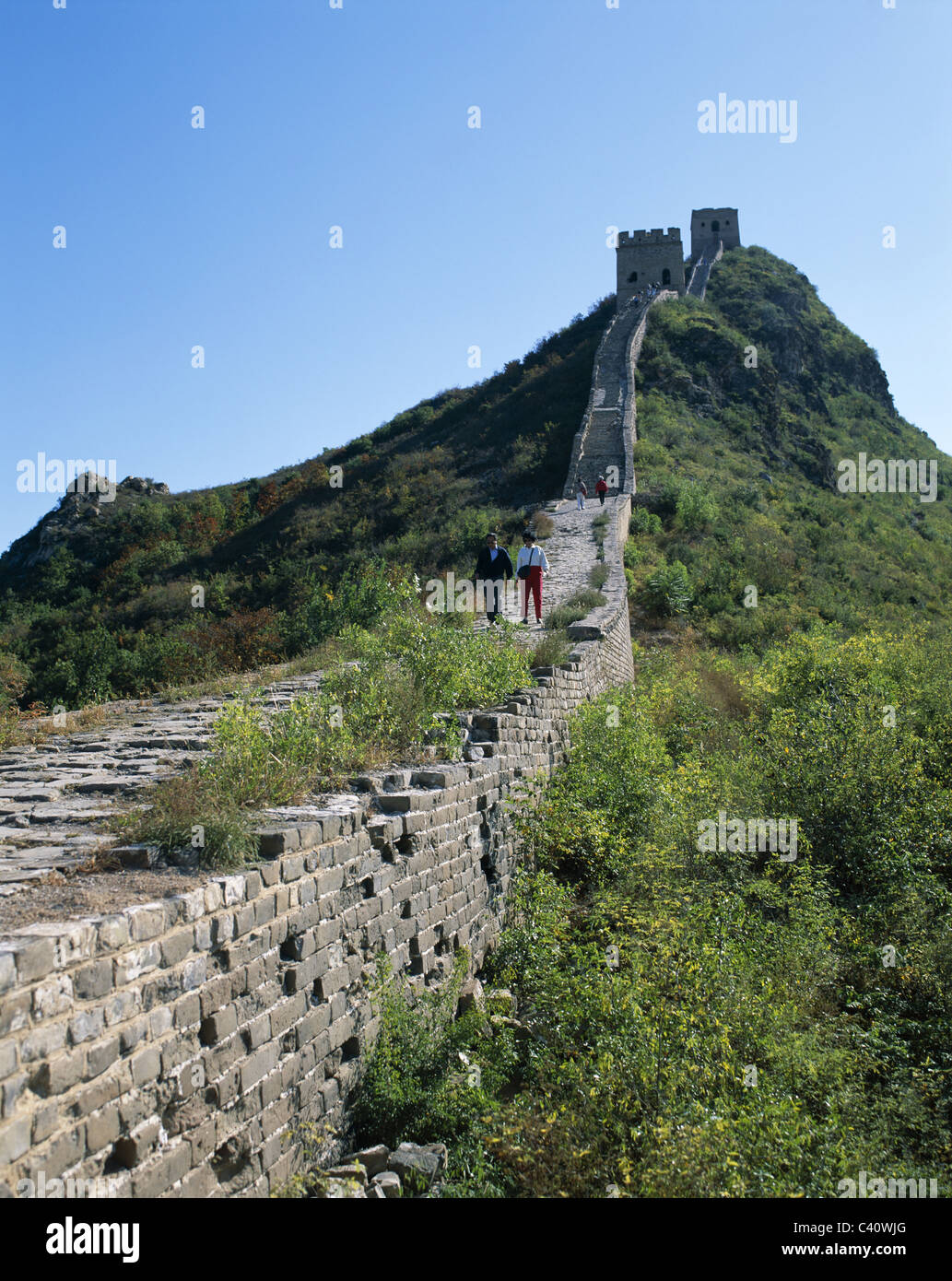 Asia, Beijing, Peking, China, Great Wall of China, Great Wall, Heritage ...
