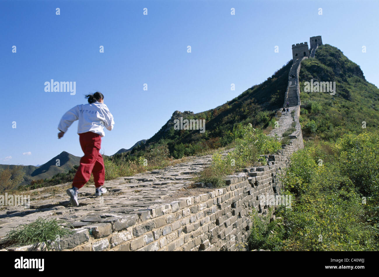 Asia, Beijing, Peking, China, Great Wall of China, Great Wall, Heritage ...