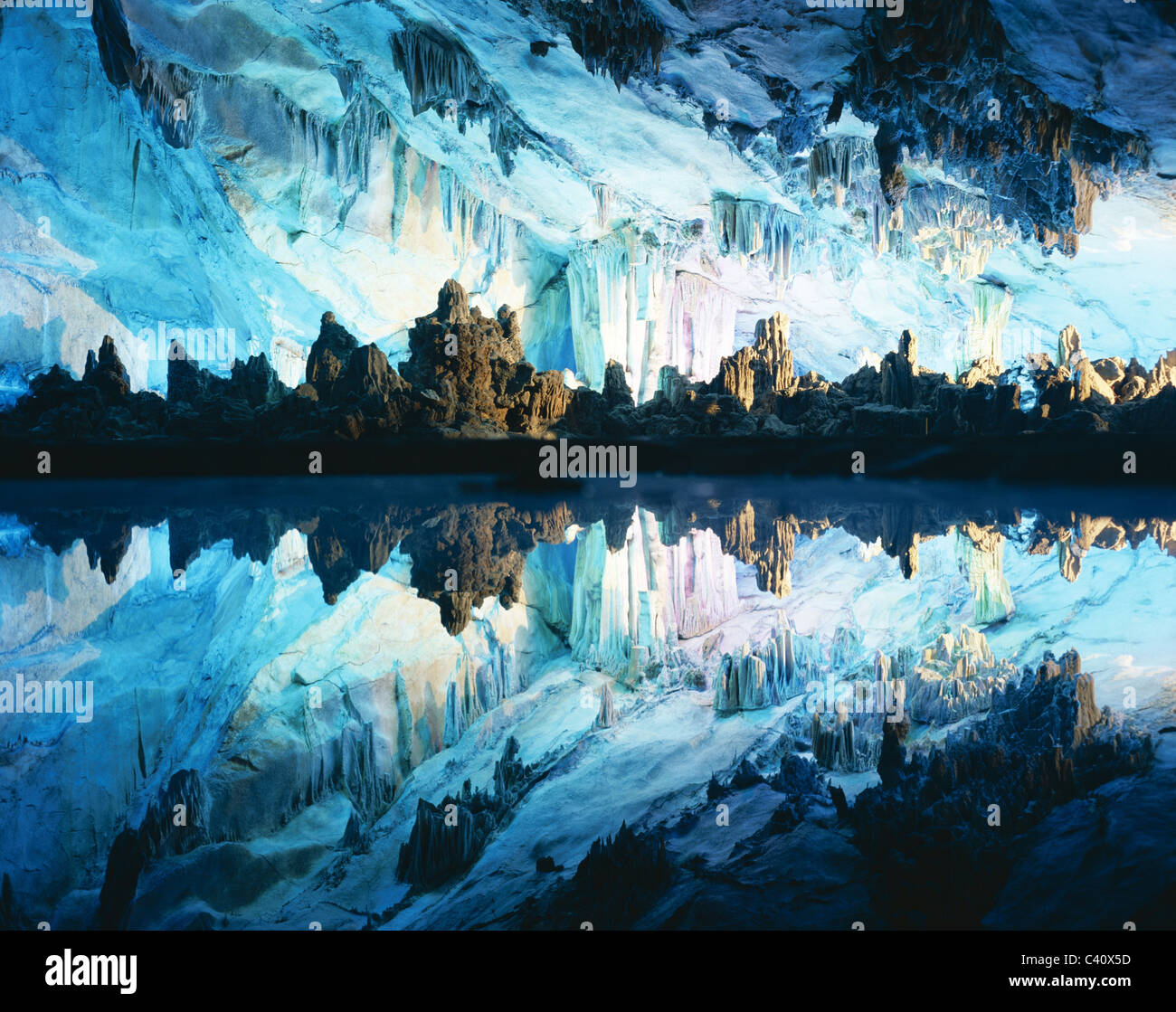 Asia, Cave, China, Flute, Guangxi, Guilin, Holiday, Landmark, Province ...