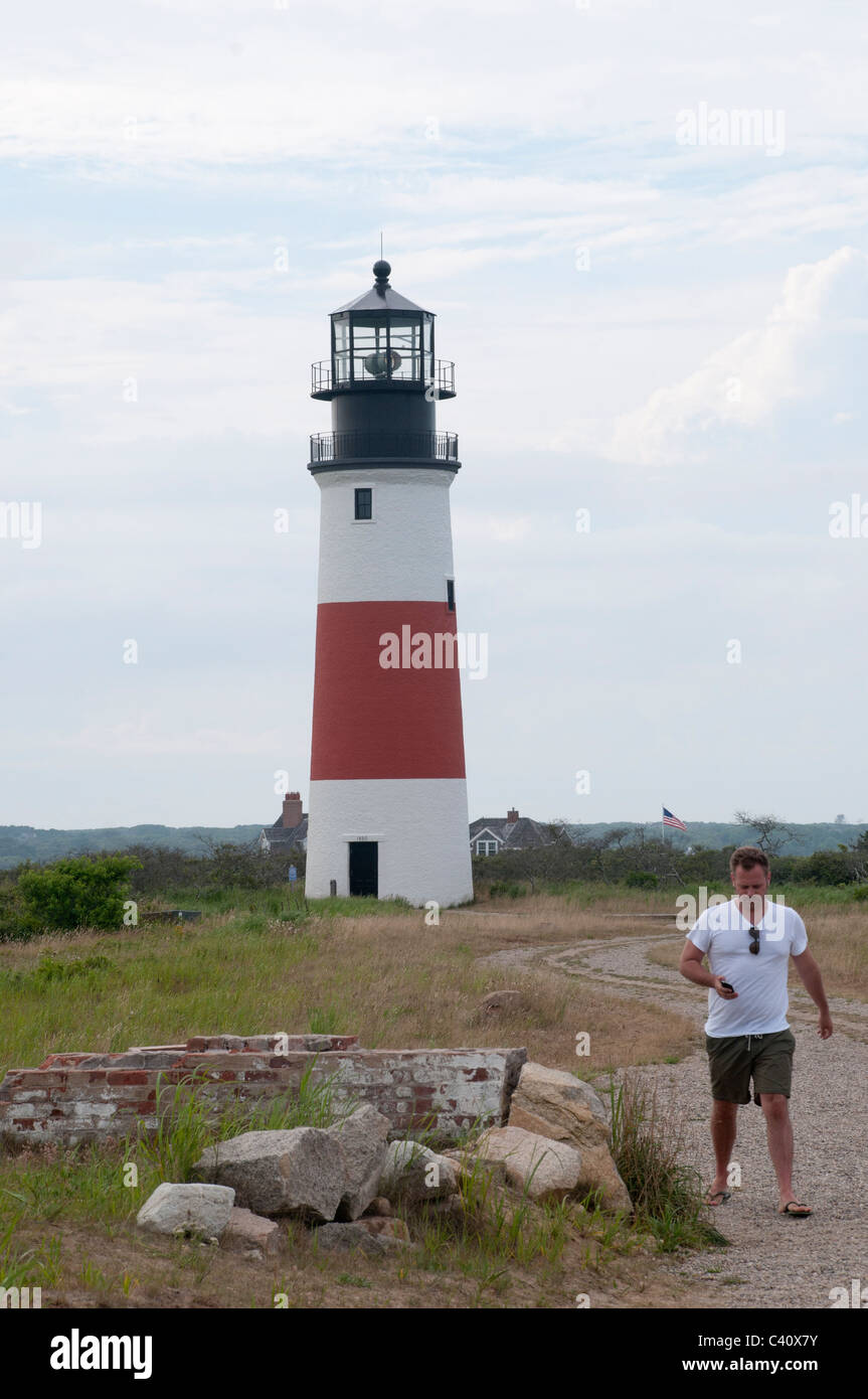 Sankaty head lighthouse hi-res stock photography and images - Alamy