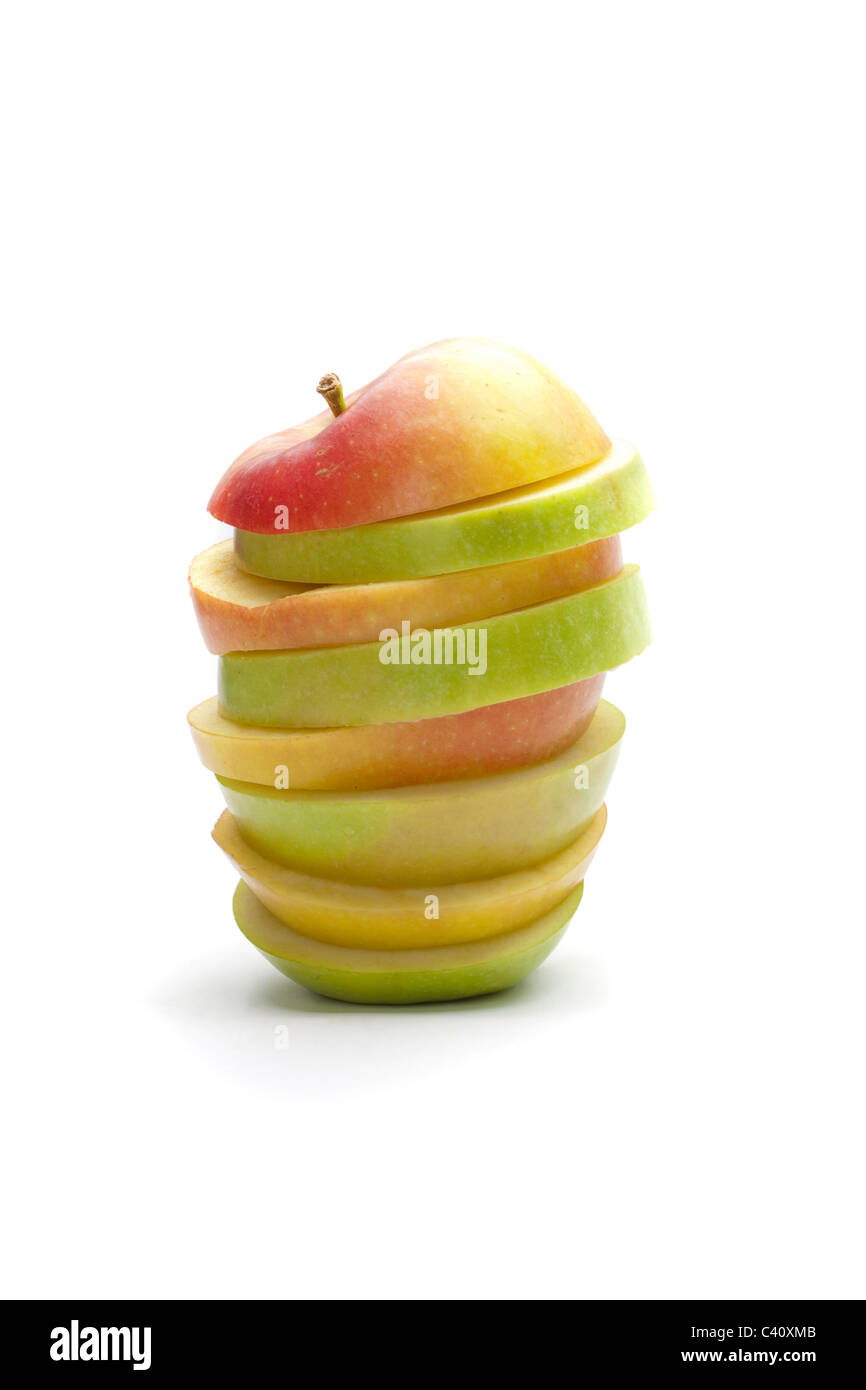 Picture of mixed apple consist of red and green apples Stock Photo - Alamy