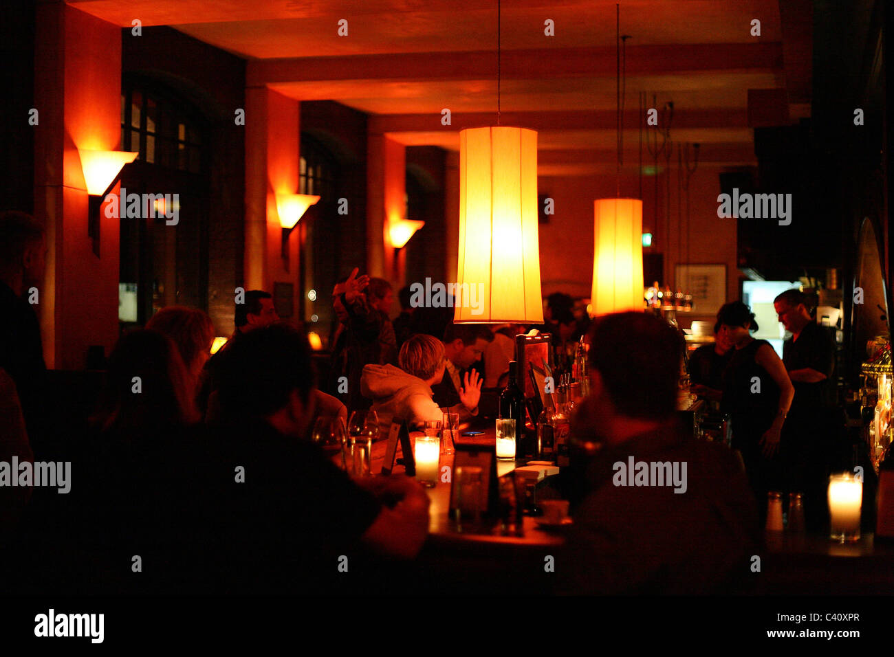 Happening nightlife at Belltown. Seattle, Washington, United States ...