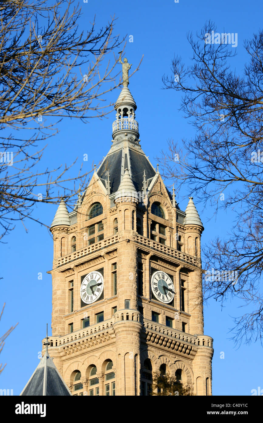 The City & Council Building in Washington Square, formerly the state ...