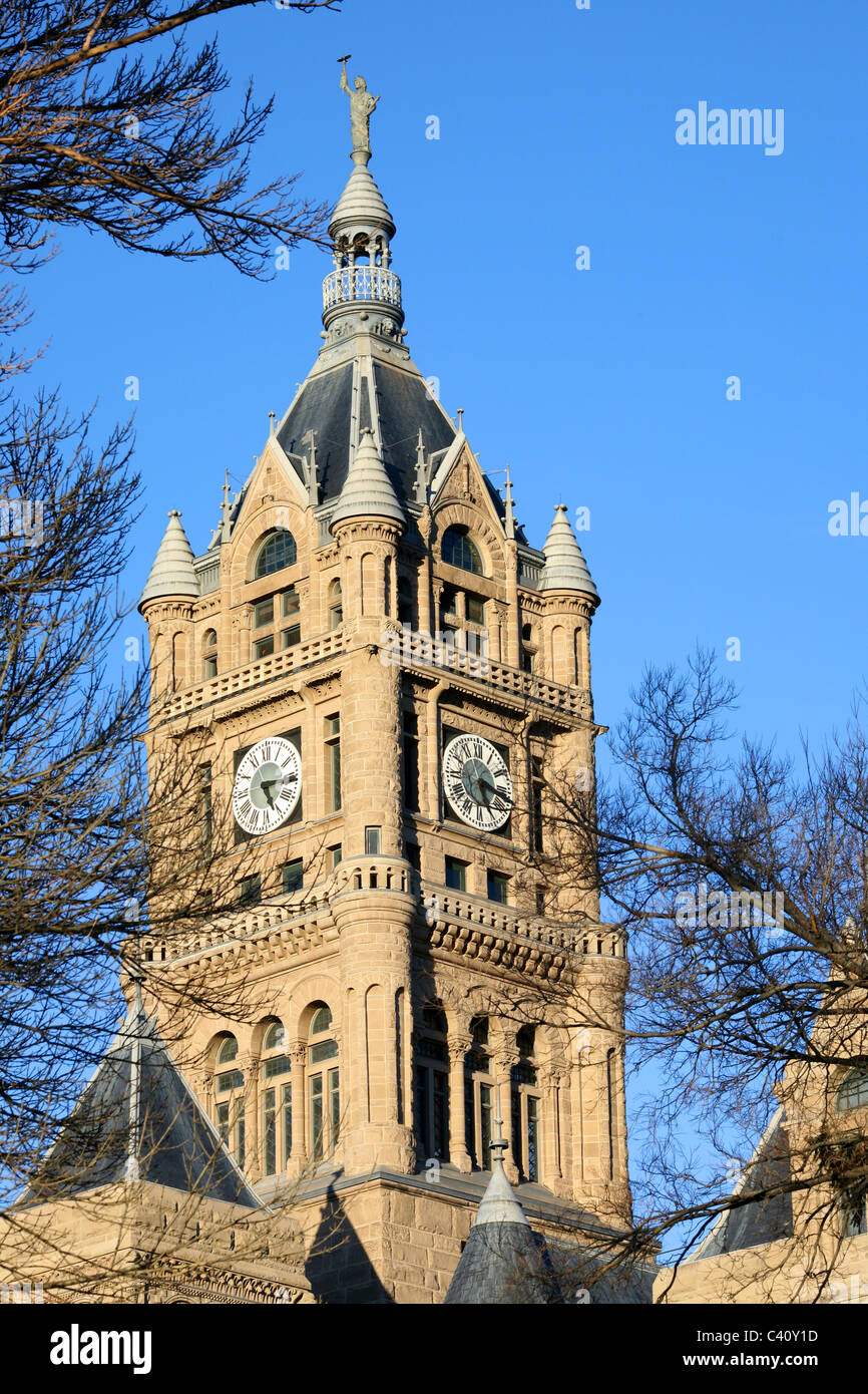 The City and Council Building in Washington Square, formerly the state ...