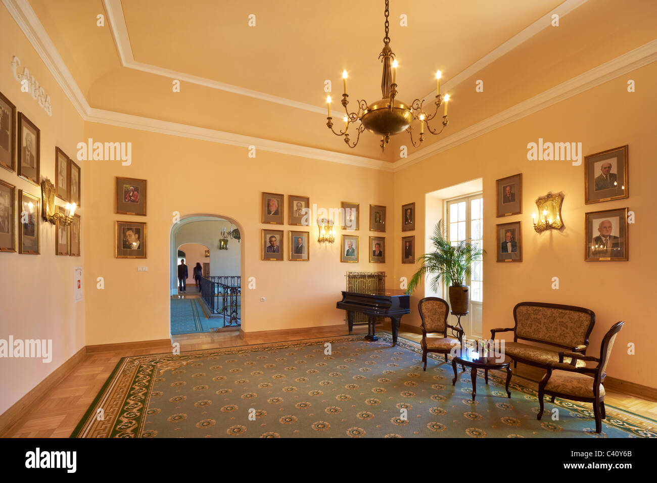 Bialystok - Branicki Palace, inside, Poland Stock Photo - Alamy