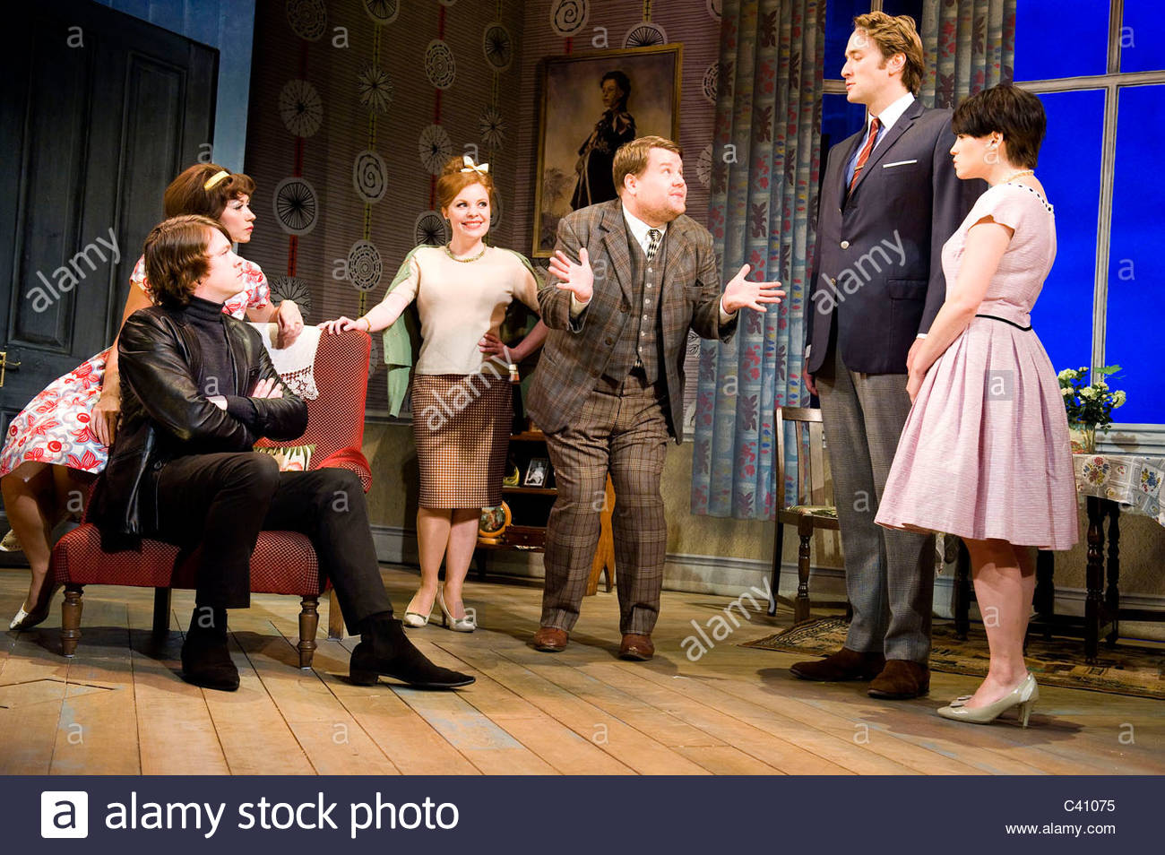 One Man Two Guvnors National Theatre High Resolution Stock Photography ...