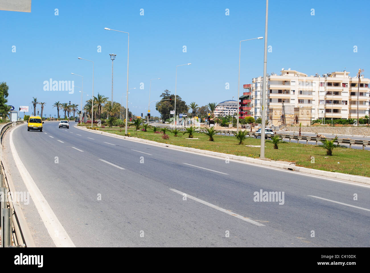 road in Alanya,Turkey Stock Photo - Alamy