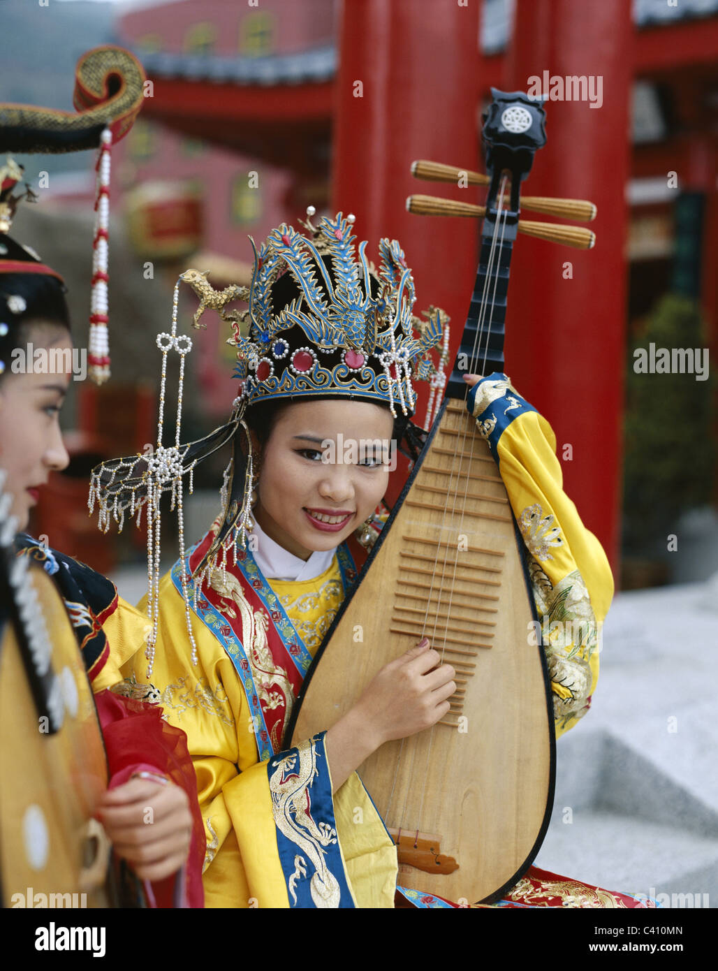 Asia, Beijing, Peking, China, Holiday, Instrument, Landmark, Lute ...